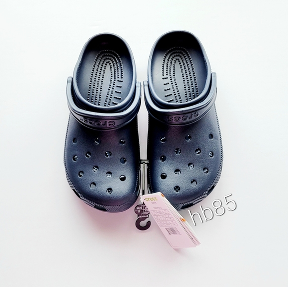 CROCS | Shoes | Crocs Classic Clog Navy Blue Mens 8 Womens | Poshmark